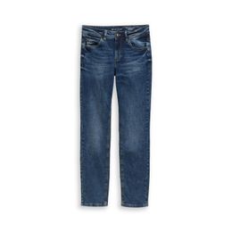 Tom Tailor Damen TTALEXA STRAIGHT Jeans, blau, Uni, Gr. 26/30