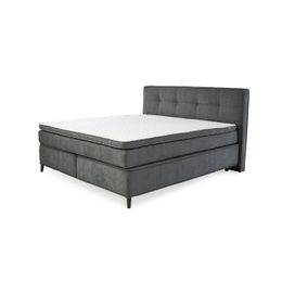 Jockenh&ouml;fer Jockenh&ouml;fer Boxspringbett Capello Dunkelgrau ca. 180x200 cm H3/H3