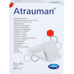Atrauman 5x5 cm steril Kompressen 50 St
