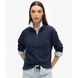 Superdry Damen Marineblau Pullover, Gr&ouml;&szlig;e: 38 - Gr&ouml;&szlig;e: 38 210322750066398T017