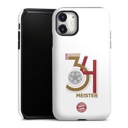 DeinDesign iPhone 11 Handy Panzer Handyh&uuml;lle robuste Outdoor H&uuml;lle Schutzh&uuml;lle gl&auml;nzend Master Official Licensed Product Fc Bayern M&uuml;nchen Tough Case