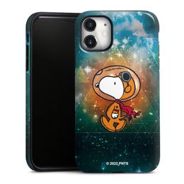 DeinDesign iPhone 11 Handy Panzer Handyh&uuml;lle robuste Outdoor H&uuml;lle Schutzh&uuml;lle gl&auml;nzend Official Licensed Product Astronaut Snoopy Tough Case