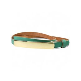 Fronhofer Lederg&uuml;rtel in Jade | Gr.: 85 cm