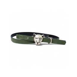 Fronhofer Lederg&uuml;rtel in Khaki | Gr.: 120 cm