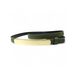 Fronhofer Lederg&uuml;rtel in Khaki | Gr.: 95 cm