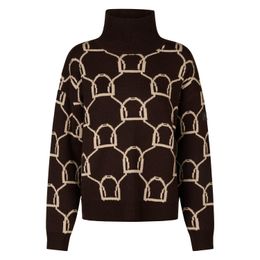 ESKADRON Heritage Strick-Rollkragenpullover black truffle Damen L