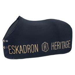 ESKADRON Heritage Abschwitzdecke Fleece blau 135 cm