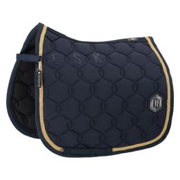 ESKADRON Heritage Schabracke Pro Soft Emblem blau Warmblut Dressur