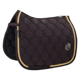 ESKADRON Heritage Schabracke Pro Soft Emblem black truffle Warmblut Dressur