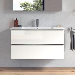 Duravit Plinero Schrank mit ME by Starck Waschtisch, 2 Auszüge, 23361000001+PL8207022220000,