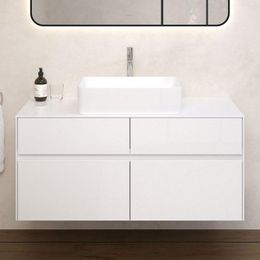 Villeroy & Boch Villeroy & Boch Embrace Schrank mit Collaro Waschtisch, 4 Ausz&uuml;ge, 4A205601+A95700DH,
