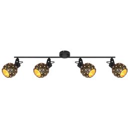 Globo LIGHTING Deckenstrahler "JODIE", schwarz matt, H: 26cm, 1 Stk., Leuchten, Spot Deckenspot Flur Schlafzimmer Wohnzimmer, Deckenstrahler