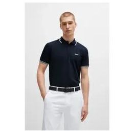 BOSS f&uuml;r Herren. 50506193 Paul marineblaues Poloshirt (XXL), L&auml;ssig, Baumwolle, Kurzarm