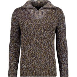 Troyer Ragman, Herren, Gr. 50, bunt, 975, 100% Baumwolle, hoch geschlossener Ausschnitt, Pullover Troyer