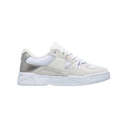 Sneaker DC Shoes "Construct", Damen, Gr. 6,5(37,5), gold (light gold), Obermaterial:54.6% Leder, 20.9% Synthetikmaterial, 25.5% Microfaser;, Schuhe Sneaker