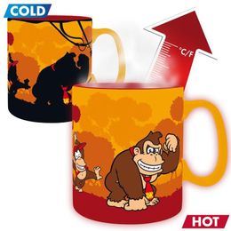 Donkey Kong Donkey Kong - Tasse mit Thermoeffekt Tasse multicolor ABYMUGA668