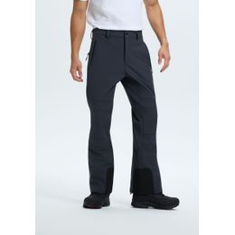 Skihose Icepeak "Icepeak Softshell hose Erding", Herren, Gr. 54, EURO-Gr&ouml;&szlig;en, anthrazit, 95% Polyester, 5% Elasthan, Hosen Skihose
