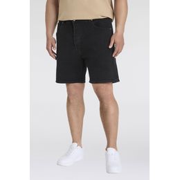 LEVI'S® PLUS Jeansbermudas LEVI'S PLUS "501 ORIGINAL SHORTS B&T", Herren, Gr. 48, N-Gr, schwarz (schwarz accord), Denim/Jeans, Obermaterial: 99% Baumwolle, 1% Elasthan, kniefrei, Jeans, Sommerhose