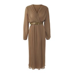 Trendyol Kleid Damen Gr&ouml;&szlig;e 38 oliv Winterkleid