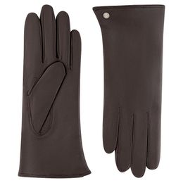 Roeckl Fingerhandschuhe 'PAVIA' Damen Gr&ouml;&szlig;e M/L braun / kastanienbraun / dunkelbraun