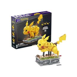 Mattel HGC23 - Mega - Pokémon - Bauset, 1095 Teile, Pikachu