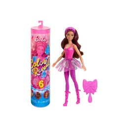 Mattel HRK17 - Barbie - Color Reveal - Ballerina-Puppe mit 6 Überraschungen & Farbwechsel (Auswahl der Puppe zufällig)