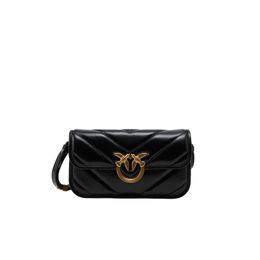 Pinko Crossbody Bag 'Love Box Baguette' female Black size One Size
