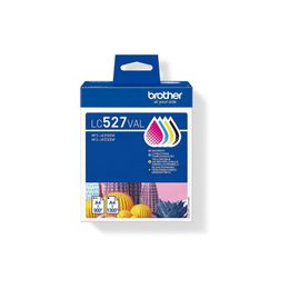 4er Multipack Set Original f&uuml;r Brother LC-527VAL MFC-J 4550 DW Druckerpatronen