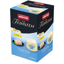 animonda vom Feinsten &agrave; la Panna Cotta mit Huhn Katzen-Nassfutter ohne Zuckerzusatz 6x100g