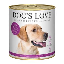 DOG’S LOVE Dog's Love Classic Lamm mit Kartoffel, Kürbis und Marille 12x800g