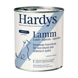 Hardys SENSITIV Lamm mit Sellerie & Apfel Hunde-Nassfutter getreidefrei 6x800g