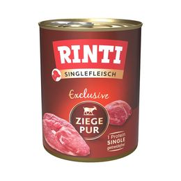 Rinti Singlefleisch Exclusive Ziege Pur 6x800g