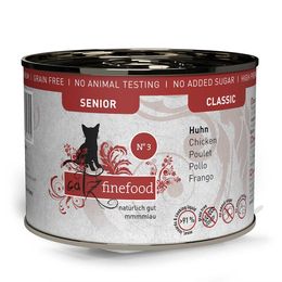 Catz Finefood Senior No,03 Huhn Katzen-Nassfutter getreidefrei 6x200g