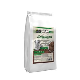 Landfleisch Pur Dog Natur kaltgepresst Hunde-Trockenfutter ohne Farbstoffe 15kg