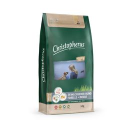 CHRISTOPHERUS Forelle + Insekt Hunde-Trockenfutter getreidefrei 4kg