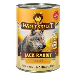 Wolfsblut Jack Rabbit Adult Hunde-Nassfutter getreidefrei 12x395g