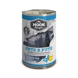 MOON Ranger Ente & Pute mit Süßkartoffeln Hunde-Nassfutter getreidefrei 400g