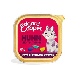 16x85g Edgard & Cooper Pat&eacute; Senior Huhn und Truthahn