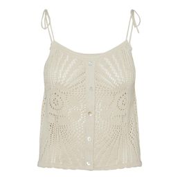V&eacute;ro Moda Vero Moda Knitted Top 'SILJA' female Beige size L