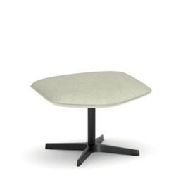 Nowy Styl NowyStyl Beinauflage Otuli, f&uuml;r Drehsessel Otuli, bis 110 kg, Polyesterbezug/Aluminium, grau-schwarz
