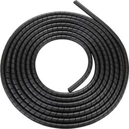 Hellermann Tyton Kabel-Spiralschlauch, schwarz
