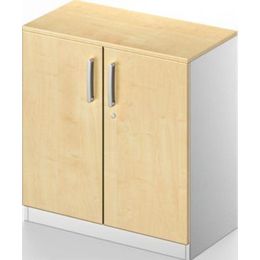 Sch&auml;fer Shop Sch&auml;fer Shop Genius Fl&uuml;gelt&uuml;renschrank TETRIS SOLID, 2 OH, B 800 mm, abschlie&szlig;bar, mit Abdeckplatte