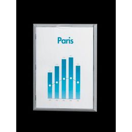 PAPERFLOW Wandhalter Info-Display, alufarbig, 4 St.