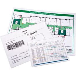 EICHNER Magnettasche mit Dehnfalte, DIN A4 hoch, &Ouml;ffnung kurze Seite, 5 St&uuml;ck