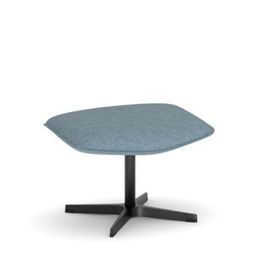Nowy Styl NowyStyl Beinauflage Otuli, f&uuml;r Drehsessel Otuli, bis 110 kg, Polyesterbezug/Aluminium, denimblau/schwarz