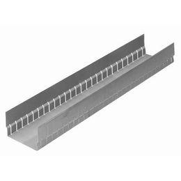 Sch&auml;fer Shop SSI Sch&auml;fer L&auml;ngsrinne zur Schubladenunterteilung, bis zu 4 St&uuml;ck in eine Schublade einsetzbar, B 118 x H 66 x L 456 mm, Stahlblech, silber