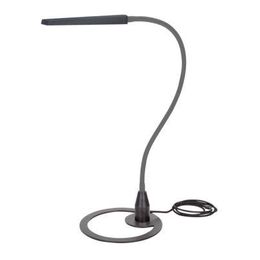 BAUER & B&Ouml;CKER LED-Tischleute Bauer & B&ouml;cker Comet, 10 W, 960 lm, 2700-5500 K, dimmbar, neigbar, Gestensteuerung, L 750 mm, Aluminium, schwarz-grau