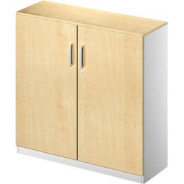 Sch&auml;fer Shop Sch&auml;fer Shop Genius Fl&uuml;gelt&uuml;renschrank TETRIS SOLID, 3 OH, B 1200 mm, abschlie&szlig;bar, mit Abdeckplatte