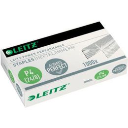 Leitz&reg; Heftklammern Power Performance P4, Typ 24/8, 1000 St&uuml;ck
