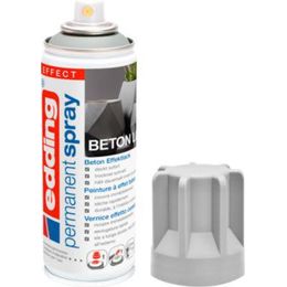 Edding Spray 5200, 200 ml, Premium-Acryllack matt, Spr&uuml;hbreite ca. 50-60 mm, betoneffekt
